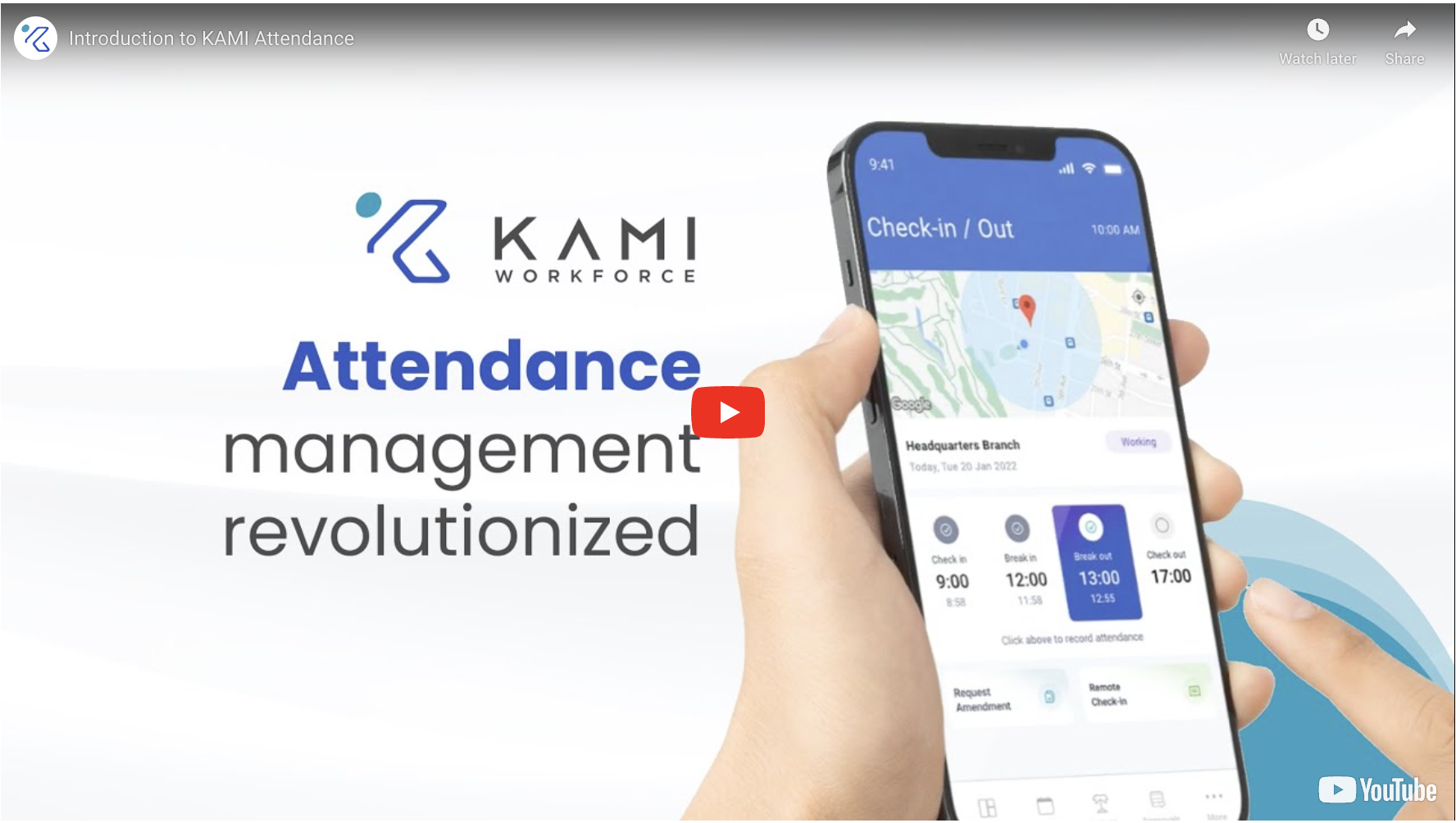 Attendance Management | KAMI Workforce